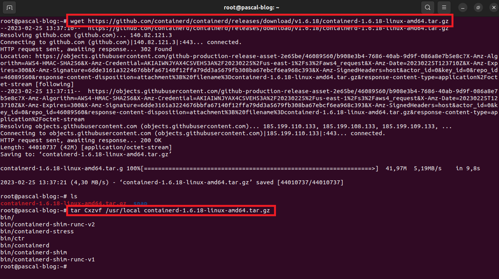 Come installare Containerd - Desotech